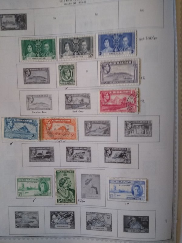 selection Gibraltar 1886-1950 (55) CV $85 | Europe - Gibraltar, Stamp ... selection Gibraltar 1886-1950 (55) CV $85 | Europe - Gibraltar, Stamp ...