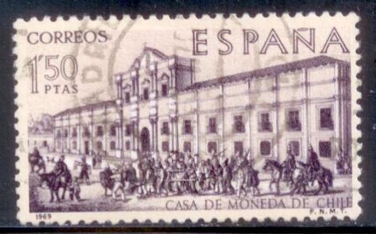 Spain 1969 SC# 1586 Used CH3 | Europe - Spain & Colonies, General Issue ...
