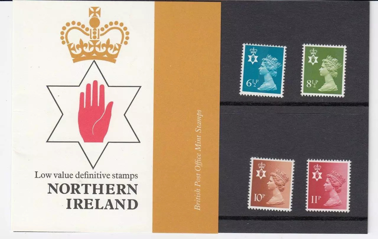 1976 Northern Ireland Definitive Pack no.84 Presentation pack ...