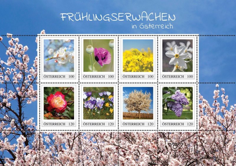 Stamps of Austria 2023 (pre-order) - “Spring awakening in Austria ...