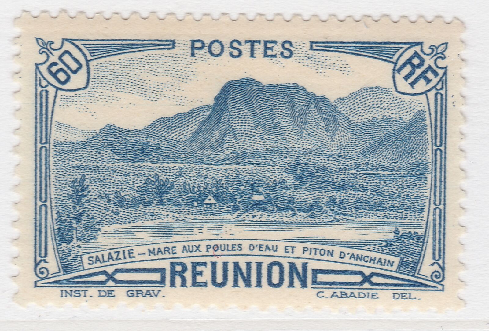 French Colony Reunion 1939-40 60cMH* Stamp A21P41F6470- | Europe ...