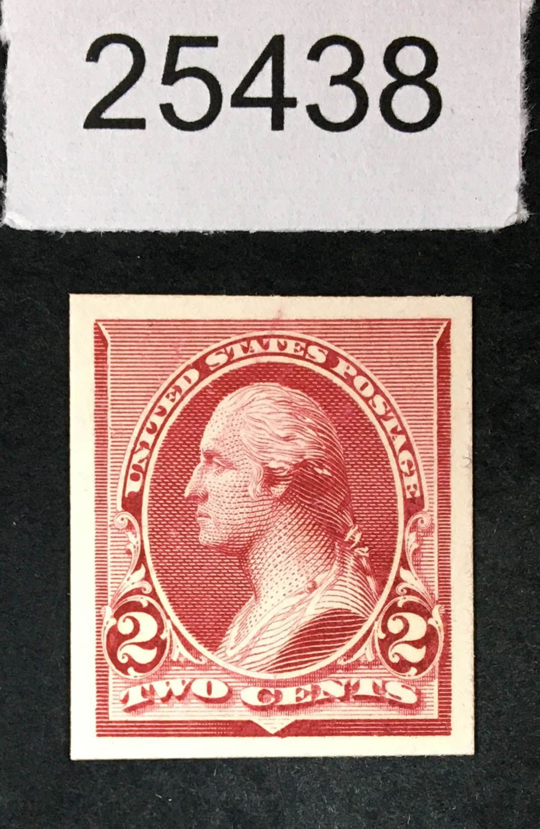 US Stamps # 220p4 Proof on Card $200 LOT #25438 | United States, Back ...