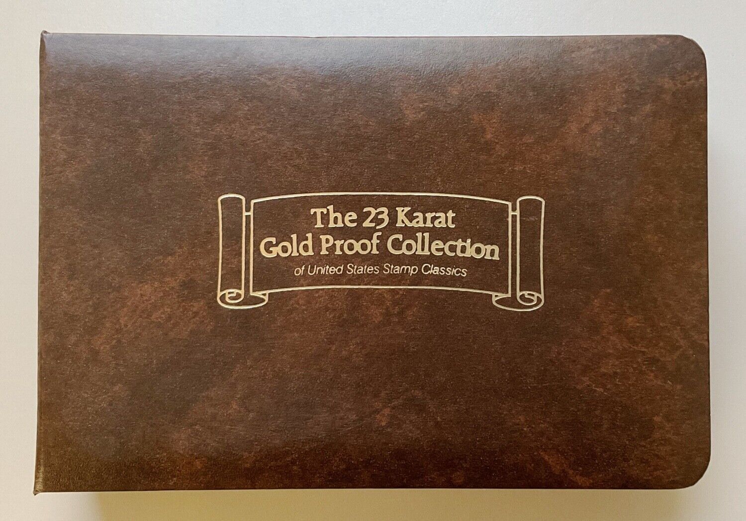 United States Booklet of 23kt Gold Classic Stamp Proofs O | United ...