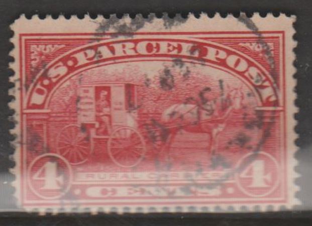U.S. Scott #Q4 Parcel Post Stamp - Used Single | United States, Parcel ...