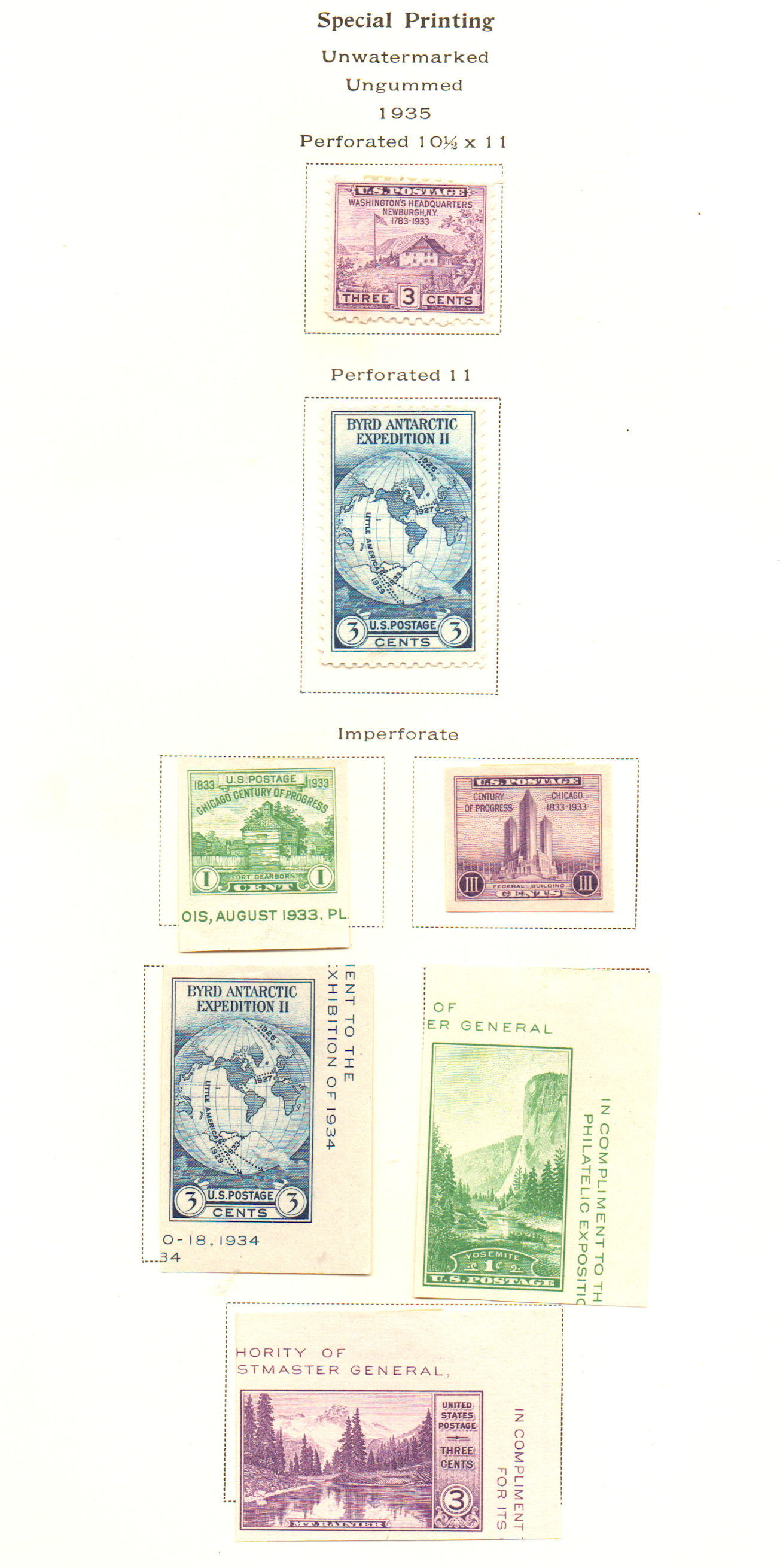 US #752- 769a VF mint no gum as issued, nice fresh stamps, FRESH ...