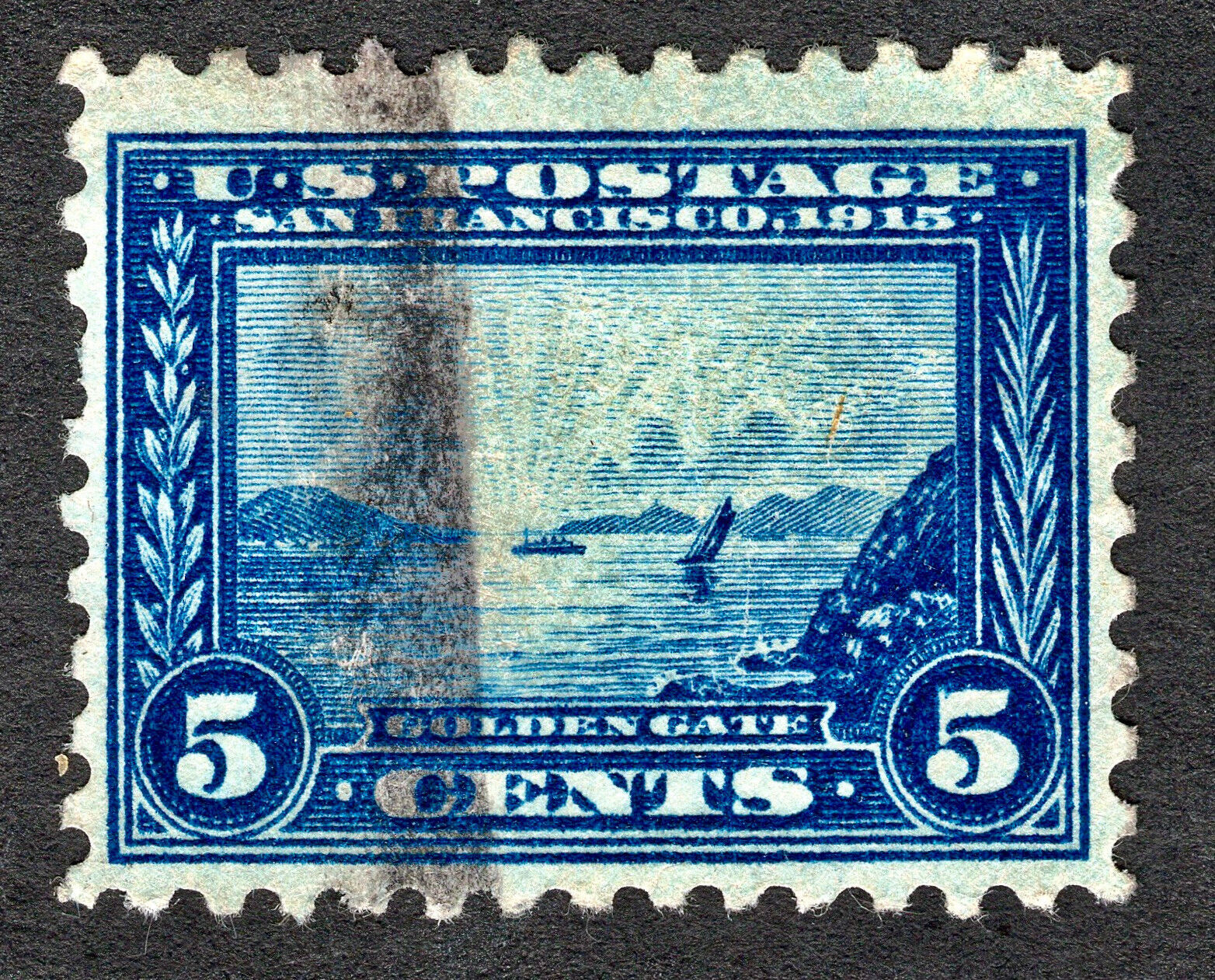US 1913 5¢ Pan Pacific Expo 10 perf Stamps #403 used CV $17.50 | United ...