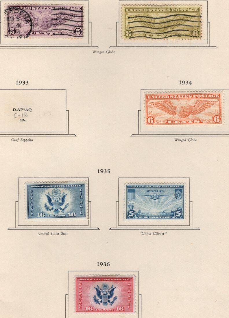 US #C16 // CE2 C19, C20, CE1-2 are mint hinged, others used, super nice ...