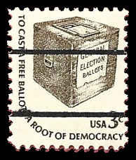 PCBstamps US #1584a 3c(=) To Cast a Free Ballot, MNH, (13) | United ...