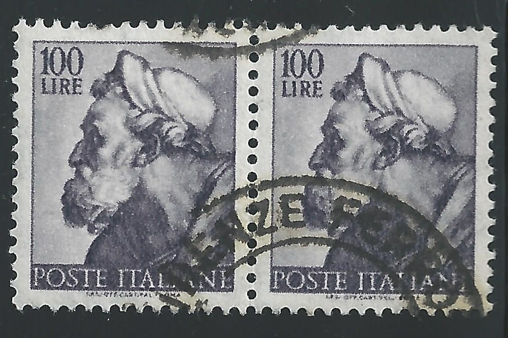 Italy #826 100L Ezekiel ~ Used | Europe - Italy, General Issue Stamp ...