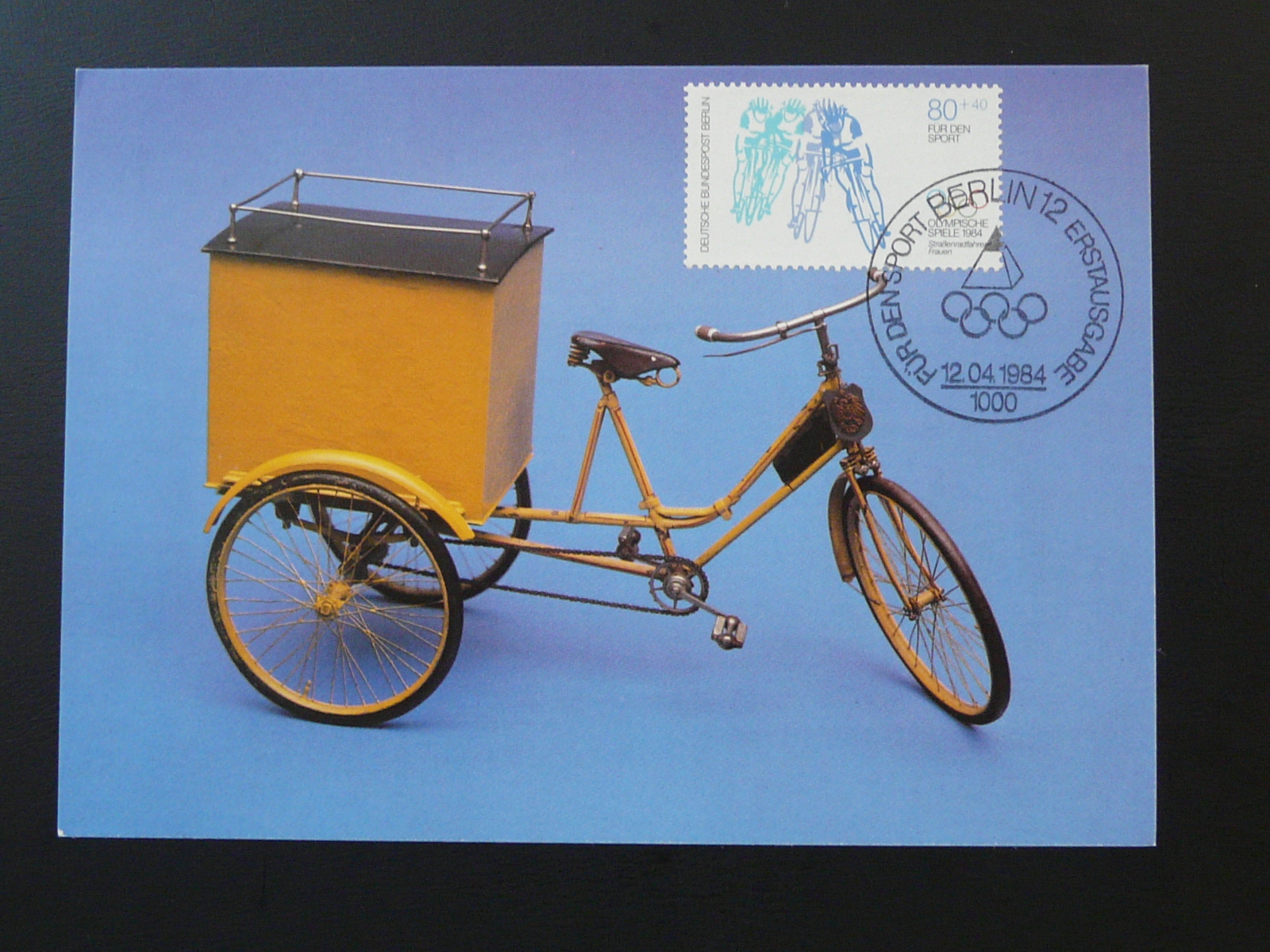 postal history postman bicycle maximum card Germany ref 503-03 | Europe ...