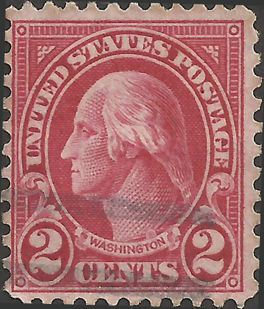 # 634a Used Carmine George Washington | United States, General Issue ...