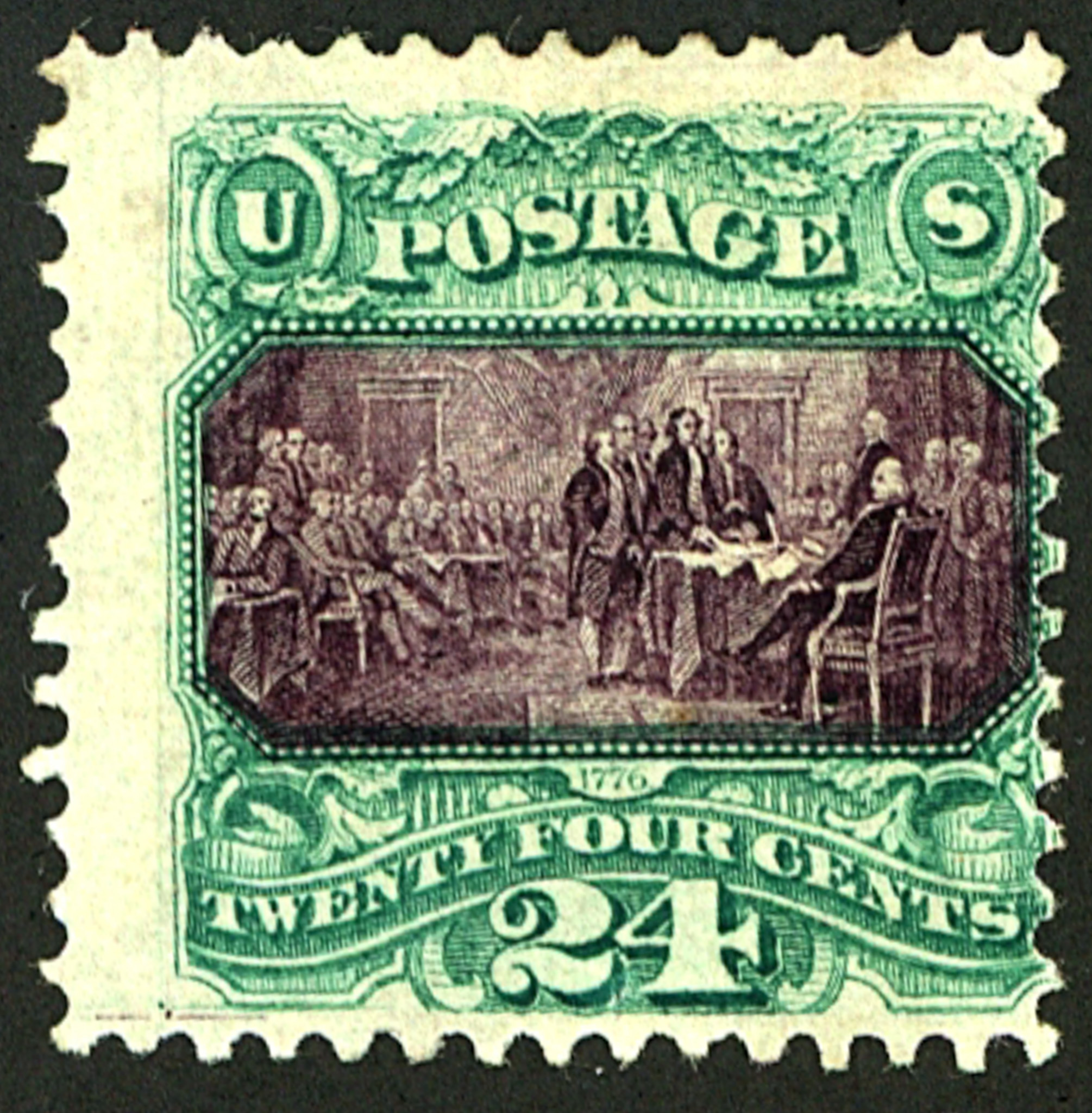 U.S. #120 Mint With Weiss Cert OG HR | United States, General Issue ...