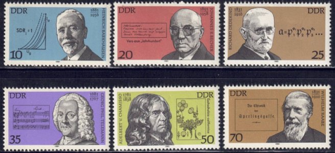 Germany DDR #2179-2184 MNH Full Set of 6 Stamps | Europe - Germany ...