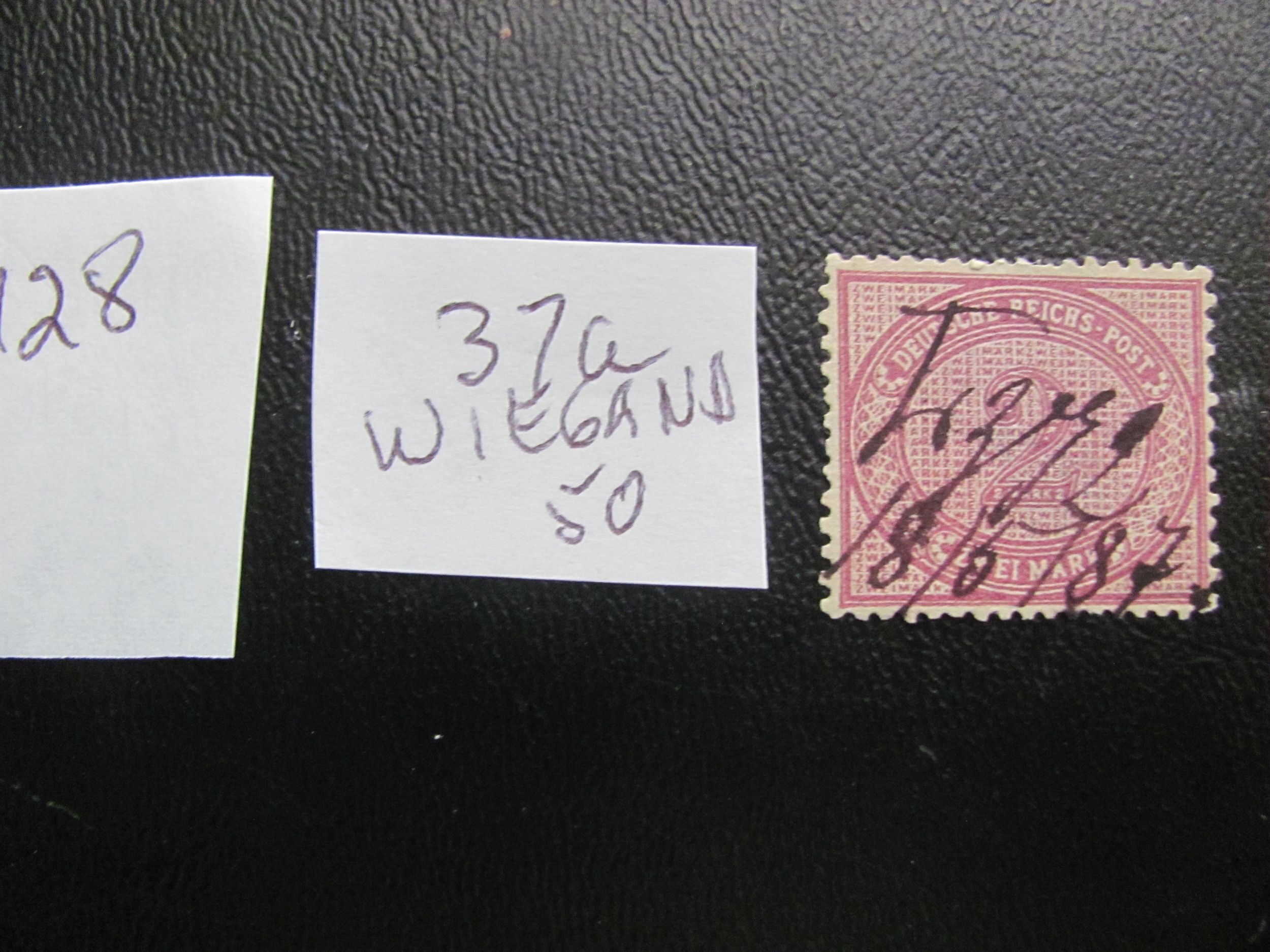 Germany 1875 Used Signed Wiegand MI. 37a SC 36 VF/XF 50 Euros (128 ...