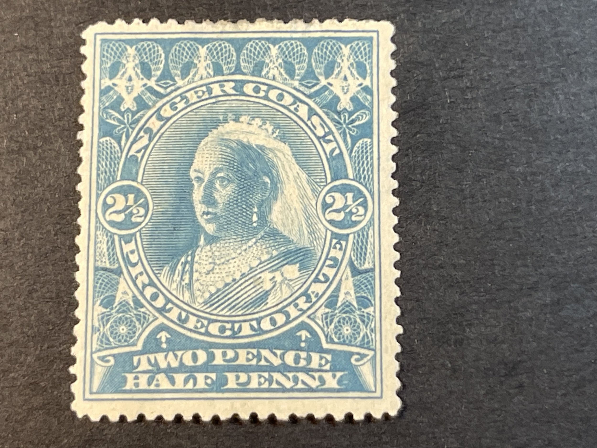 Niger Coast Protectorate # 46-Mint/Hinged----Blue----1894 | Africa ...