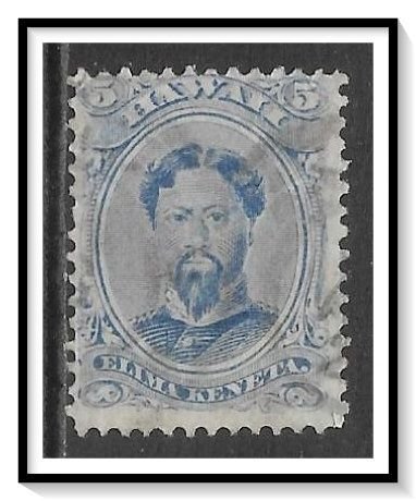 Hawaii #39 King Kamehamaha V Used Thin | United States, General Issue ...