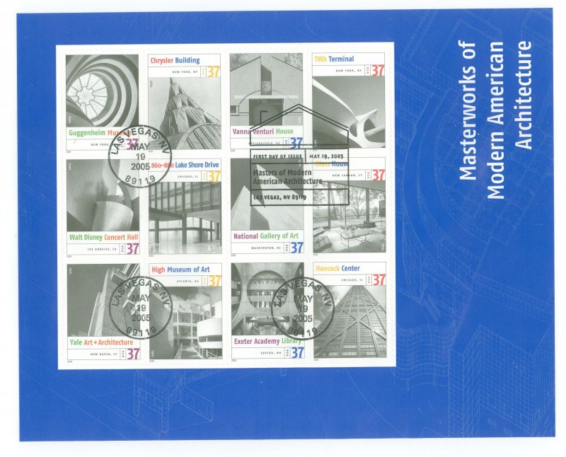 US 3910 Modern American Architecture | United States, Stamp / HipStamp