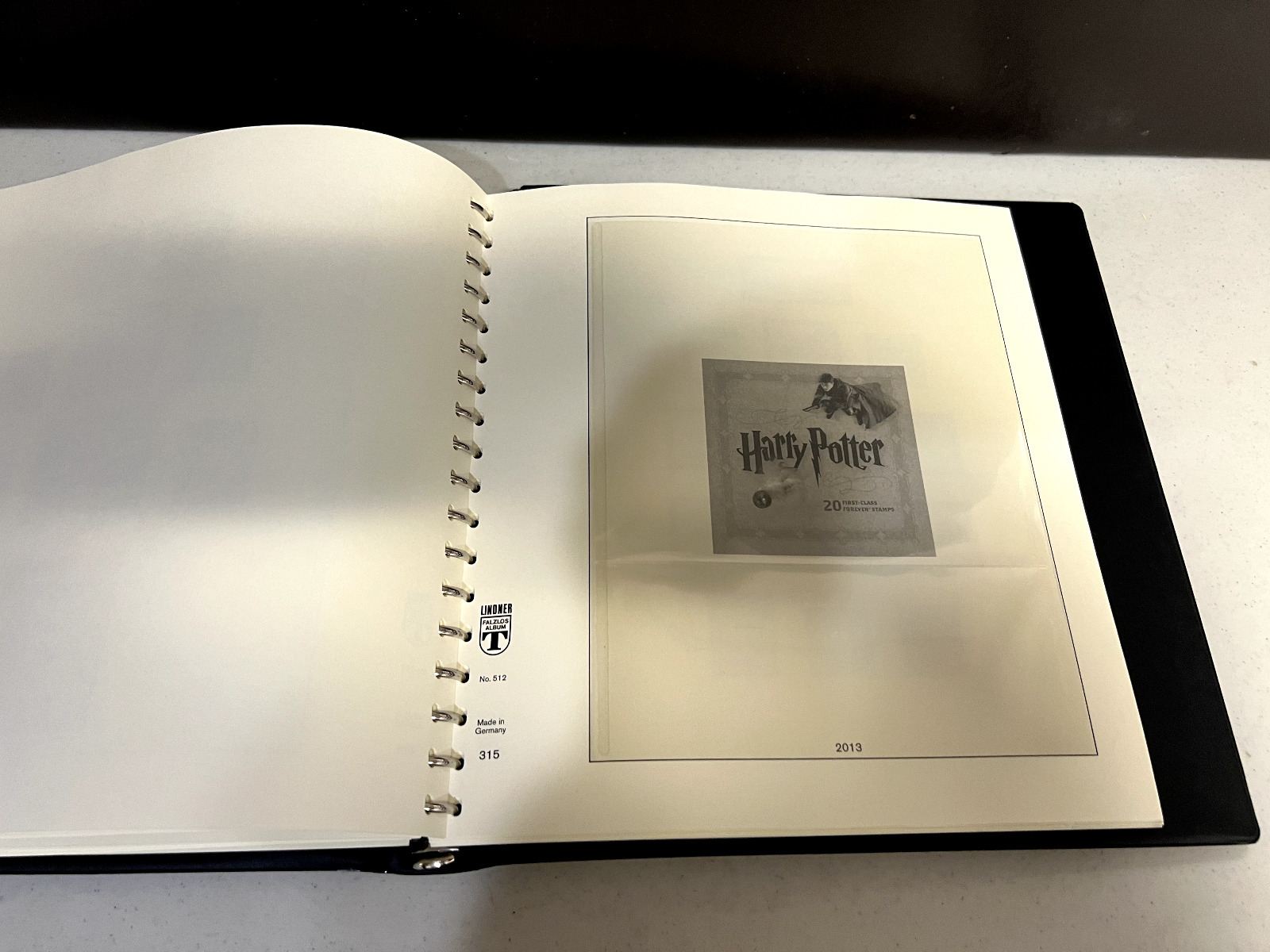 Lindner Hingless United States Stamp Album 2012-2015 With Binder ...