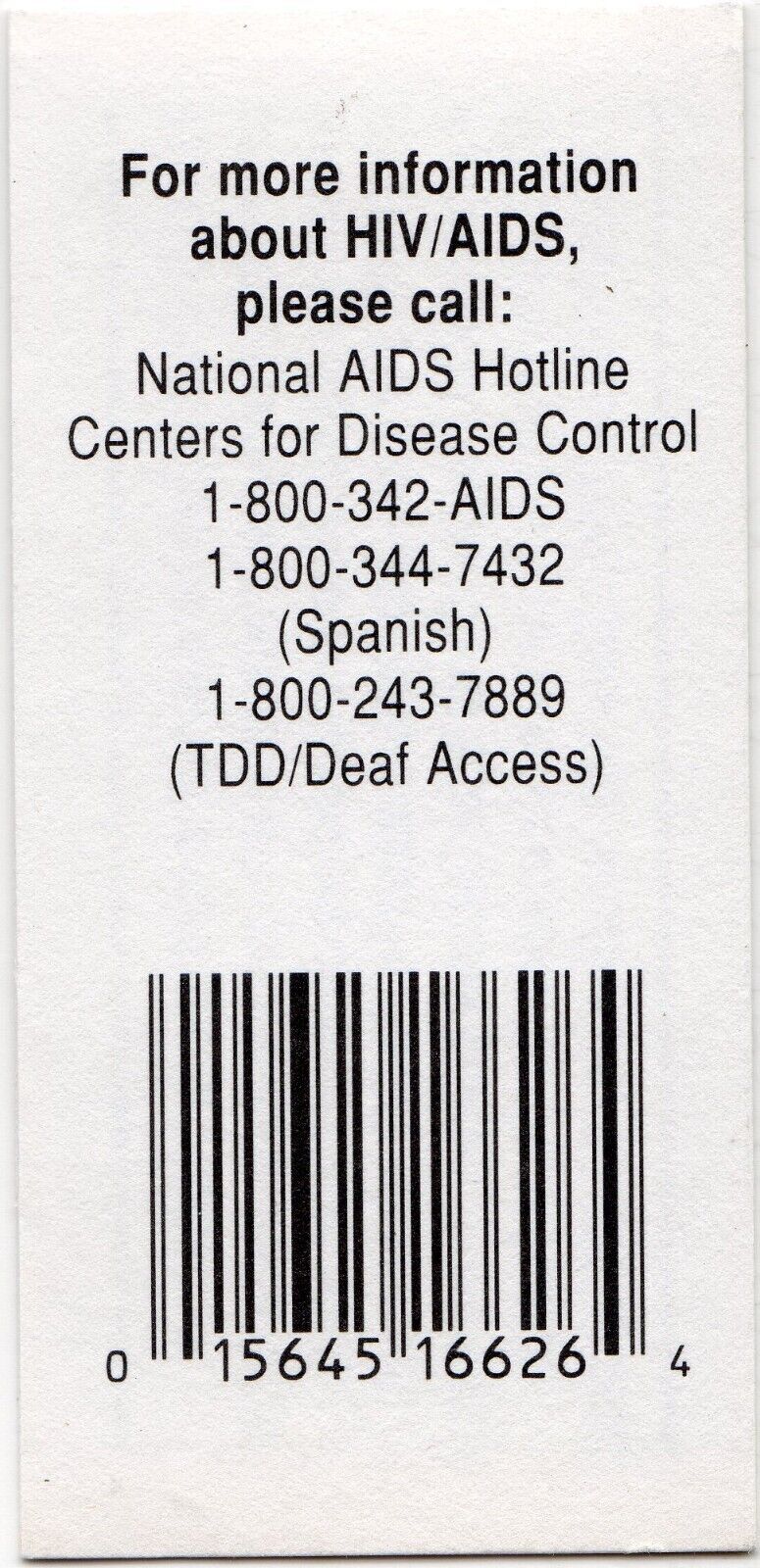 Scott #BK213 (2806b) AIDS Awareness (HIV) BOOKLET of 10 Stamps - MNH ...