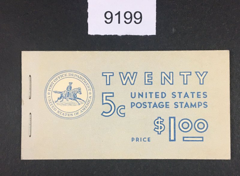 US Stamps # Bk111 Complete Unexploded Booklet $110 LOT #C 9199 | United ...