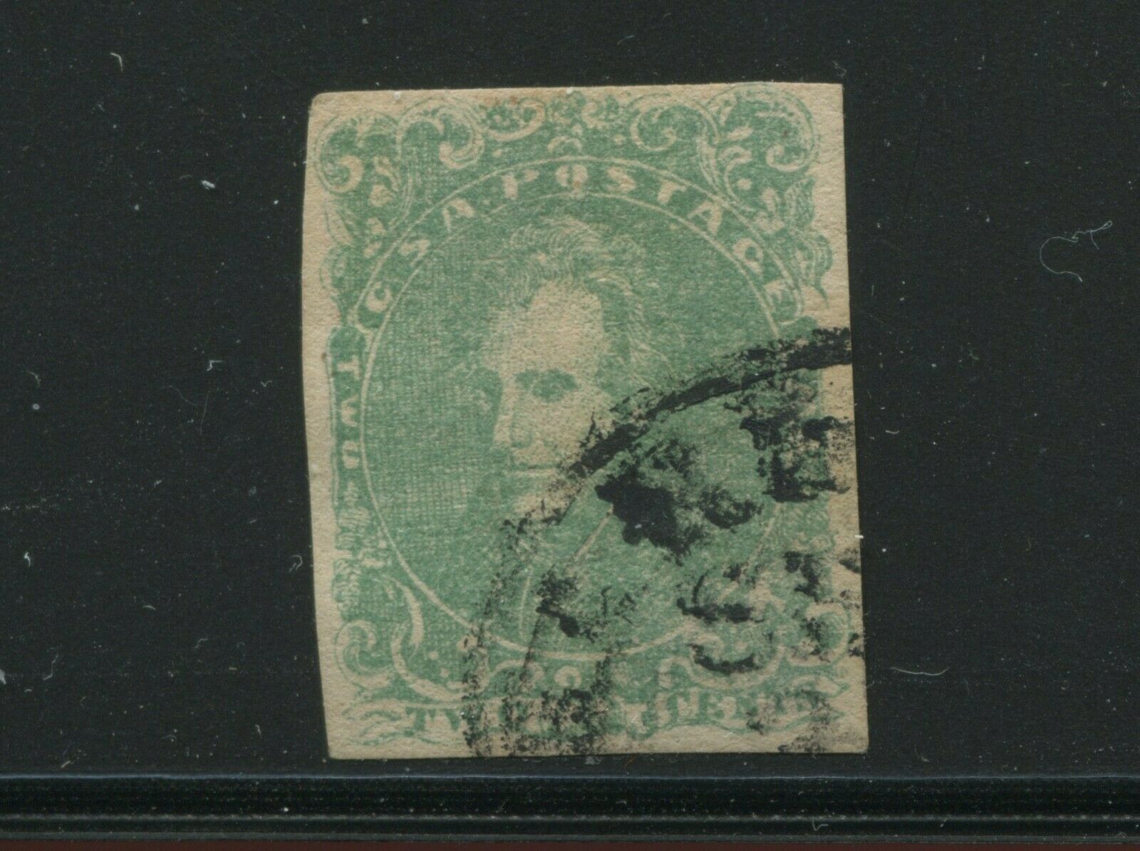 Confederate States Scott 3 Jackson Used Stamp (Stock CSA 3 VK 1) / HipStamp