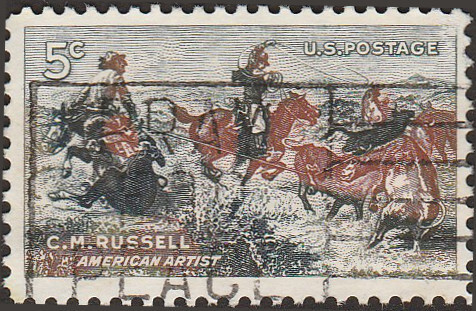 # 1243 Used Charles M. Russell | United States, General Issue Stamp ...