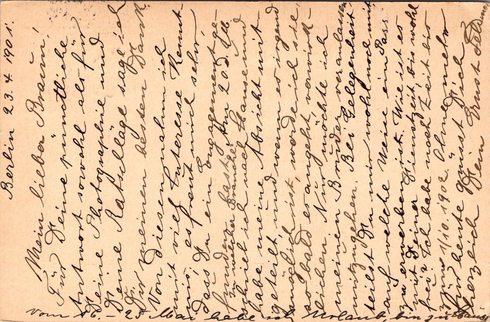 Germany 1901 - Postcard - Berlin - F67057 | Europe - Germany & Colonies ...