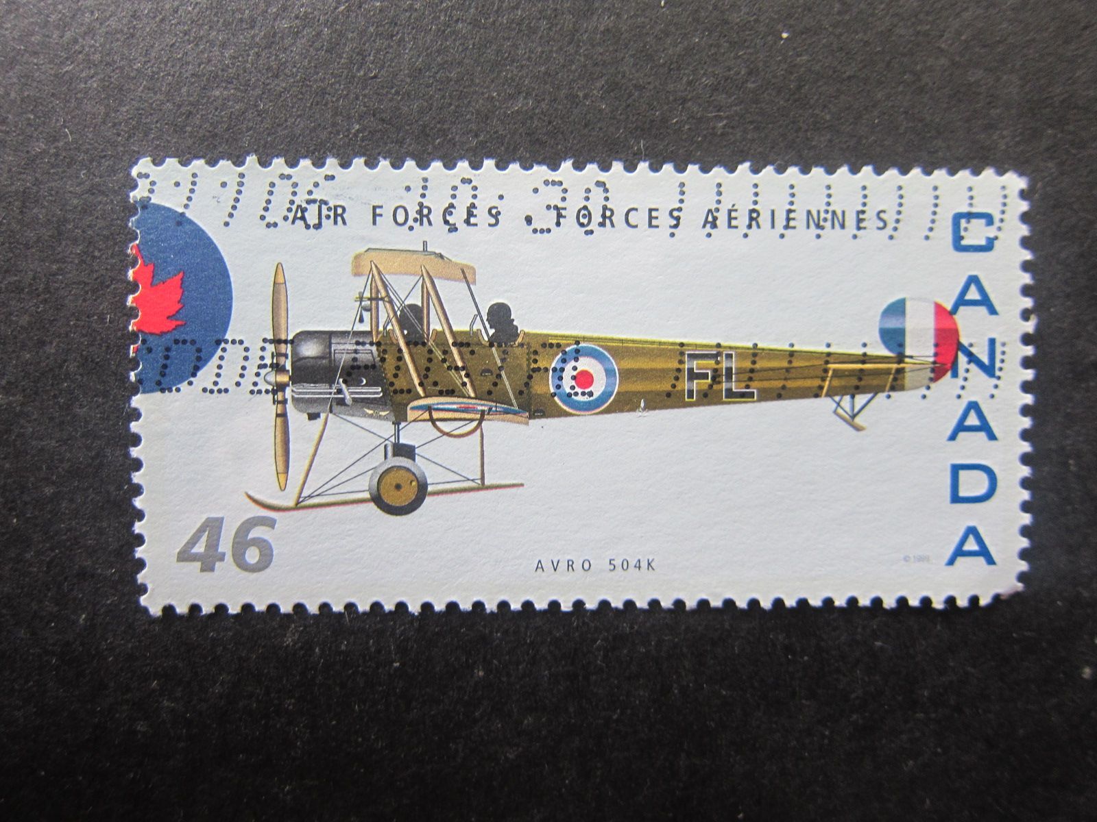 Canada #1808P Airplane Canadian Air Forces 1924-1999 Nice stamps ...