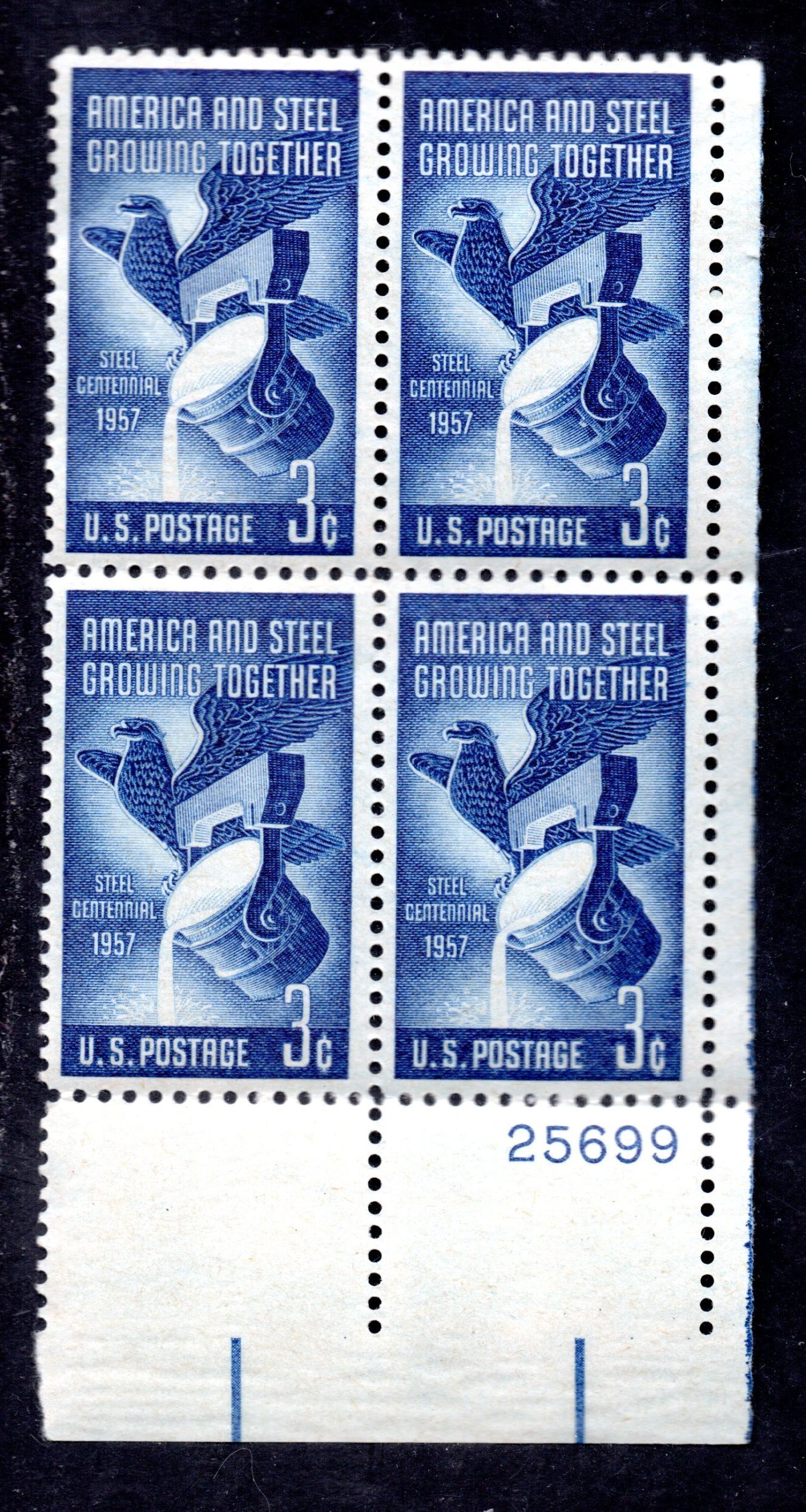 US Scott #1090 Plate block of 4, MNH | United States, General Issue ...