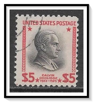 US #834 Calvin Coolidge Used | United States, General Issue Stamp ...