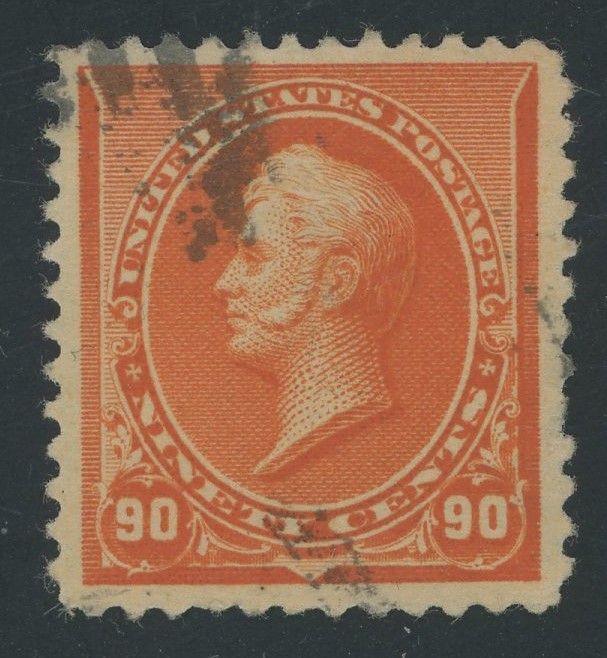 USA 229 - 90 cent Perry small banknote - VF Used - 1 x pulled perf at ...