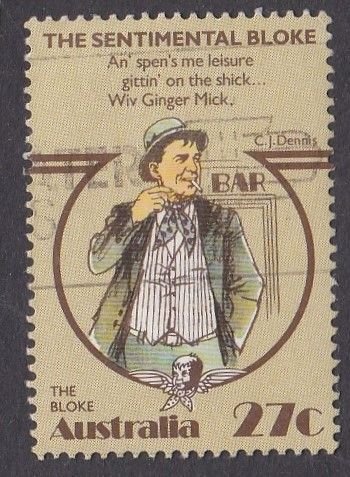 Australia 1983 - Folklore - "The Sentimental Bloke -The Bloke" - 27c ...