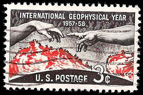 # 1107 Used Geophysical Year | United States, General Issue Stamp ...