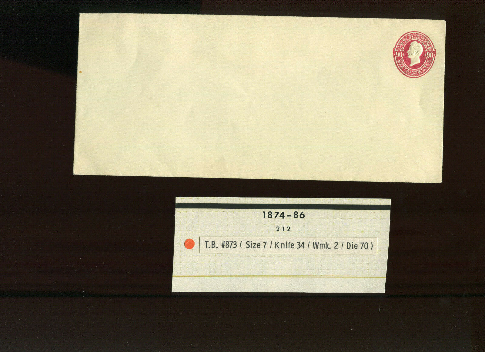 Scott U212 Perry Scarce UPSS 632 Stamped Envelope (Lot 798-q) UPSS CV ...