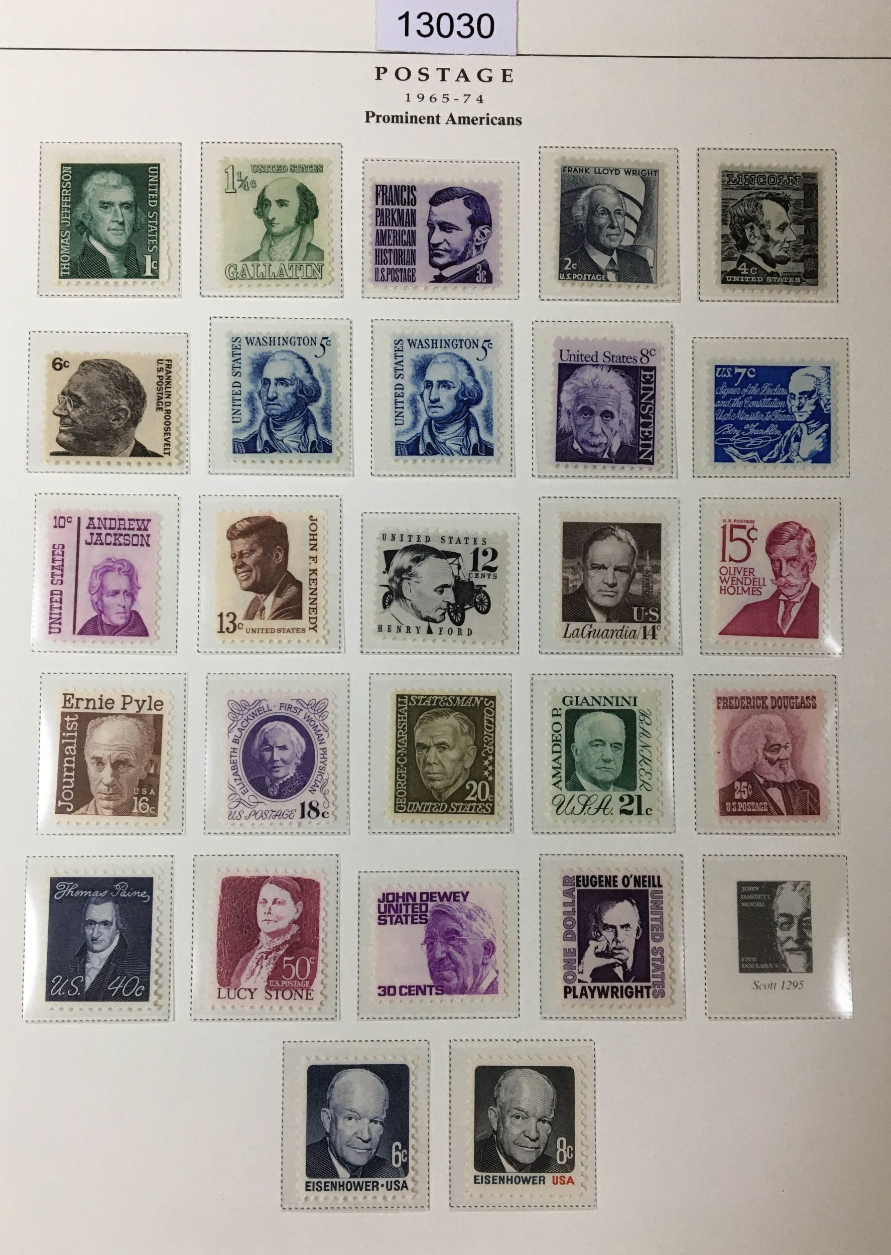 US Stamps 1965-1974 Mint OG NH Collection LOT #13030 | United States ...