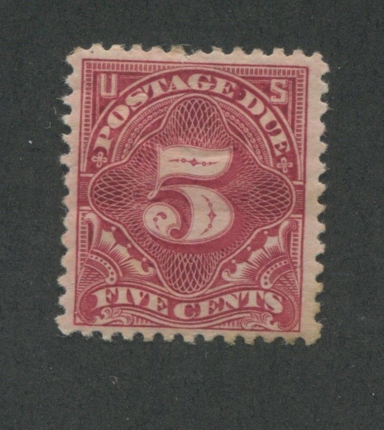 1895 US Postage Due Stamp #J41 Mint Hinged Very Fine Original Gum ...