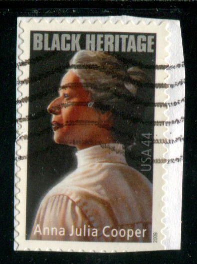 4408 US 44c Anna Julia Cooper SA, used on paper | United States ...