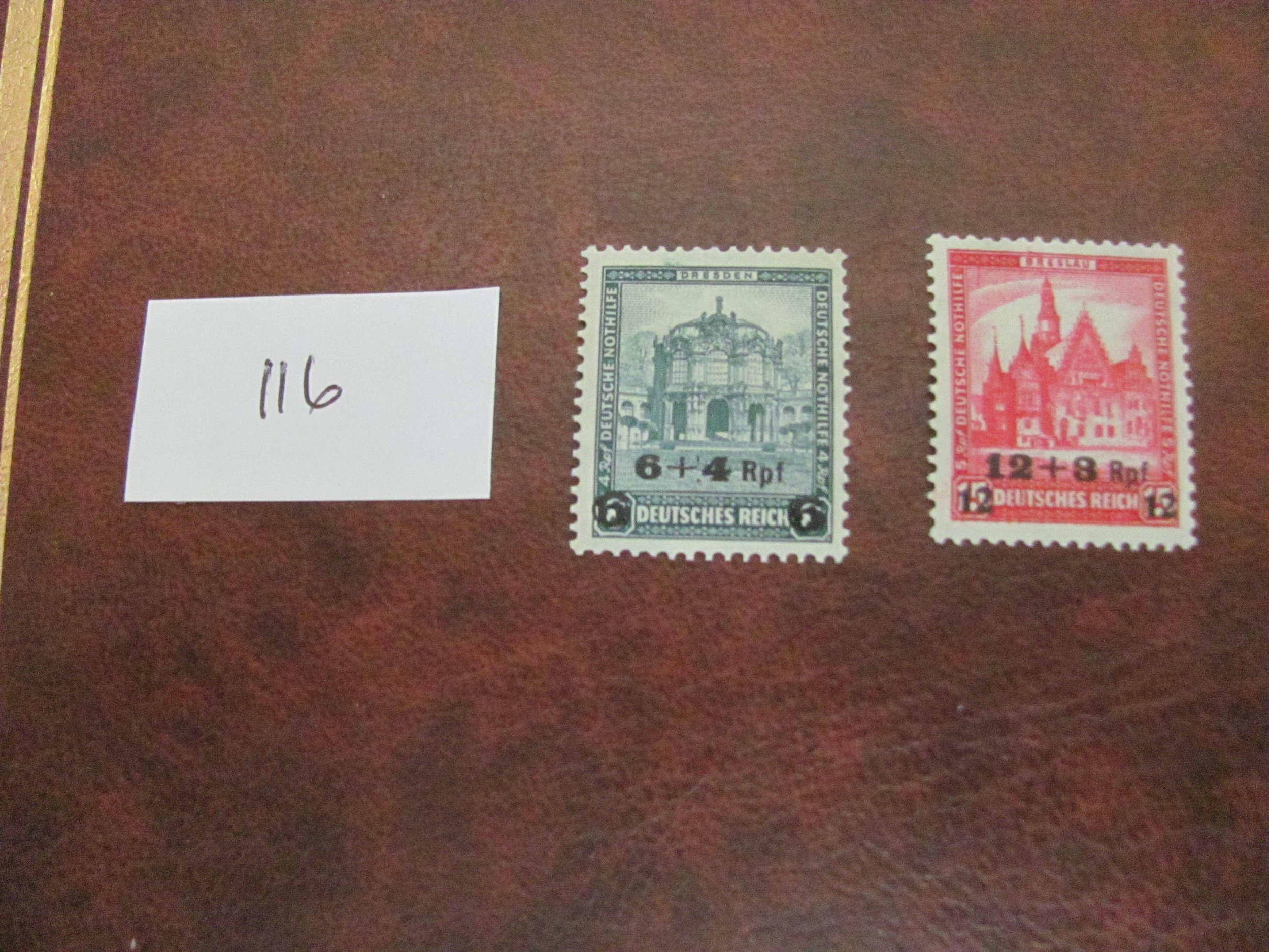 Germany 1932 MNH SC B42-3 Overprint SET VF/XF 58 Euros (115) | Europe - Germany & Colonies ...