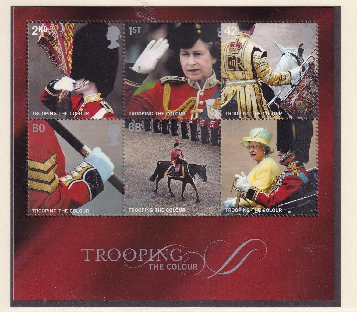 GB 2005 QE2 Trooping the Colour Minisheet SG MS2546 MNH | Great Britain ...