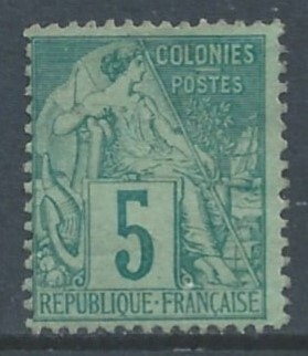French Colonies #49 Mint No Gum 5c Commerce | Europe - France ...