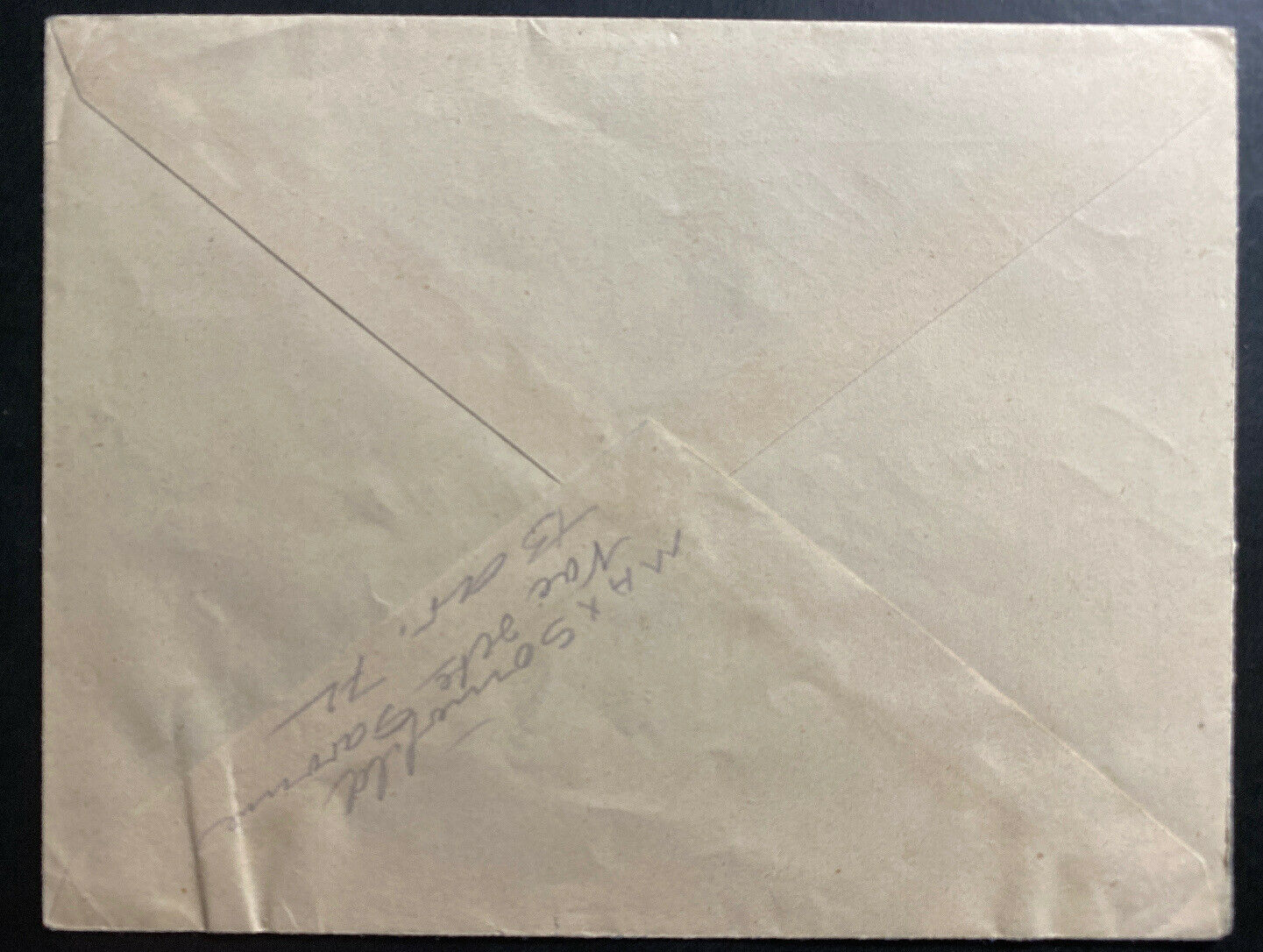 1941 France Concentration Internment Camp de Noe Prisoner Cover to ...