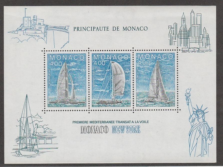 Monaco #1486 Mint Never Hinged Souvenir Sheet | Europe - Monaco ...