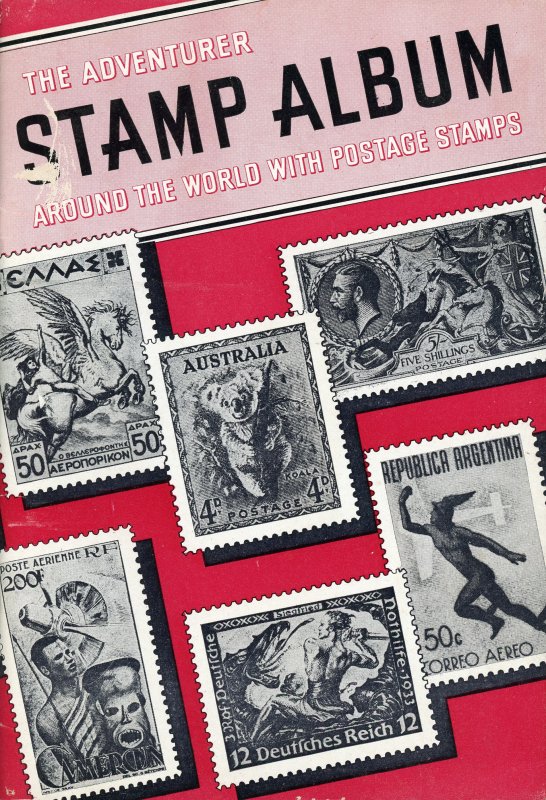 1955 Adventurer Beginner's Stamp Album / HipStamp