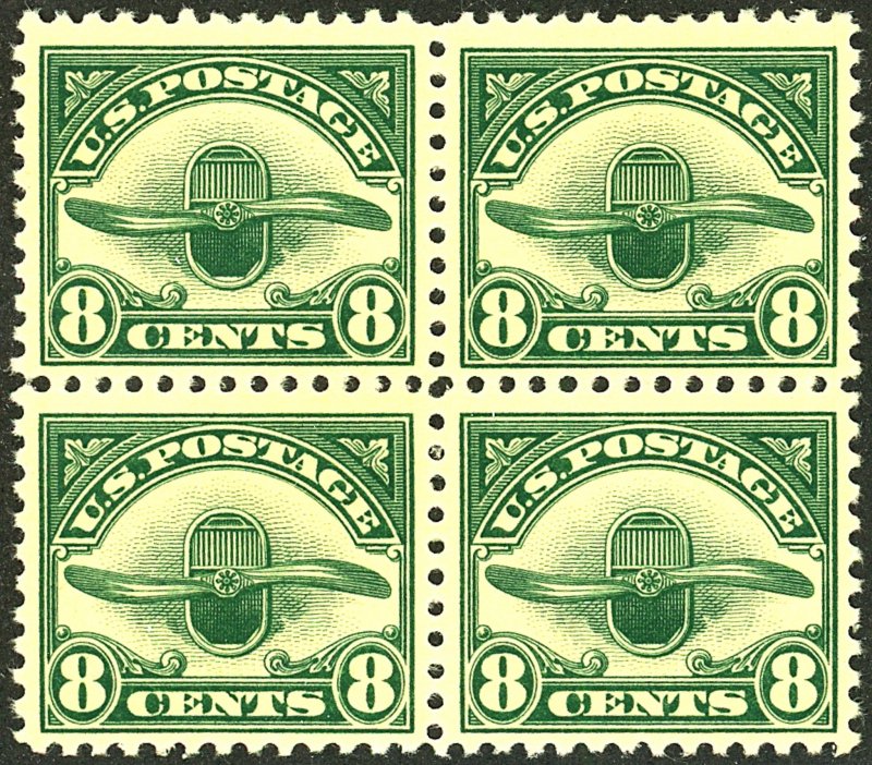 U.S. #C4 Mint Block of 4 OG NH | United States, Air Mail Stamp / HipStamp