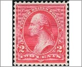 USA 1894 Used SC251 George Washington Carmine 2 Cent 1894 | United ...