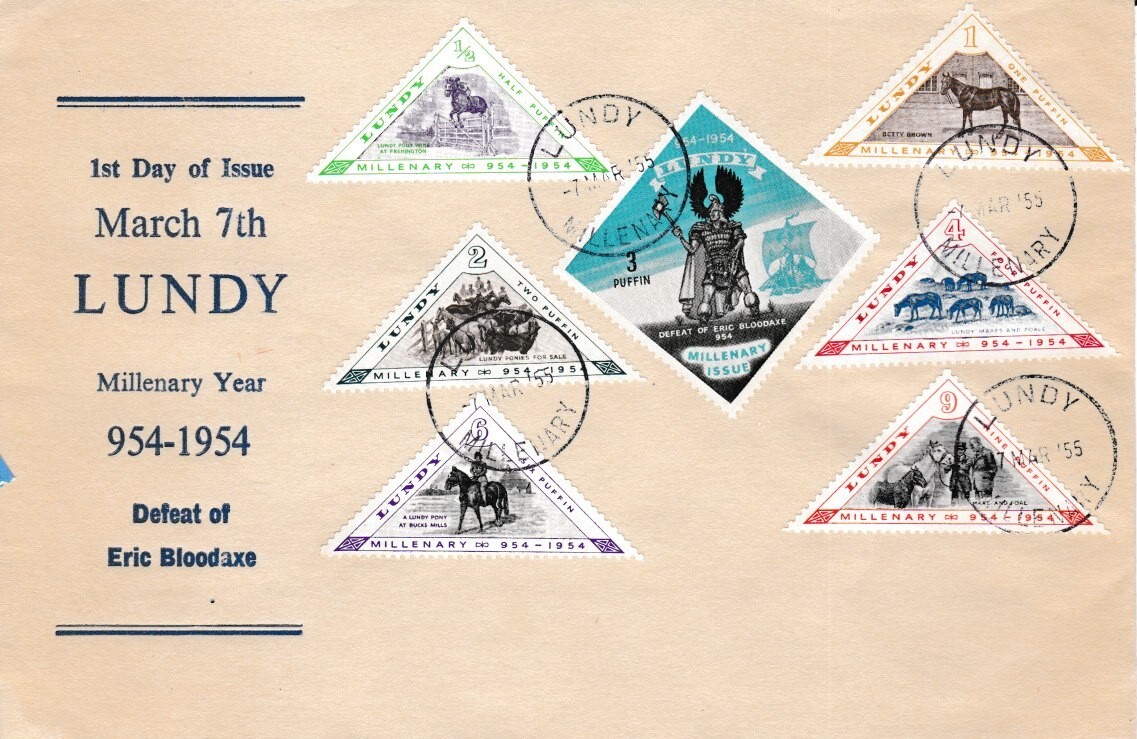 Lundy - Millenary Year, Horses, First Day Cover | Specialty Philately ...