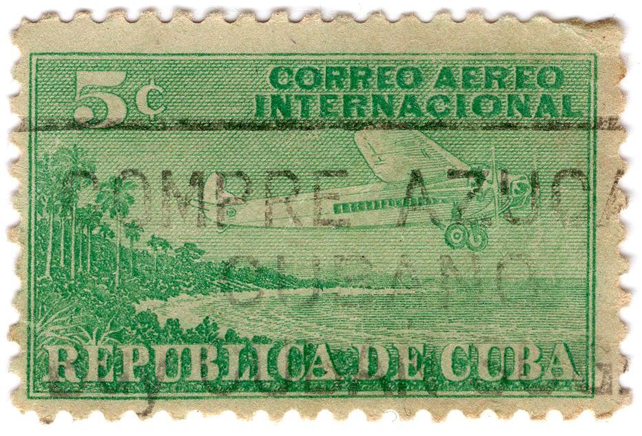 Cuba air mail, 5 centavo, UNH | Caribbean - Cuba, Stamp / HipStamp