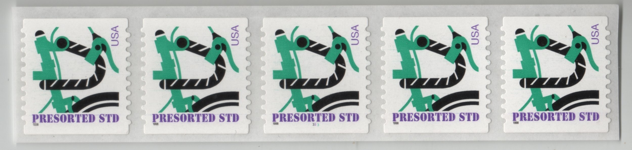 3228 Presorted Std Bicycle 333 PS5 | United States, General Issue Stamp ...