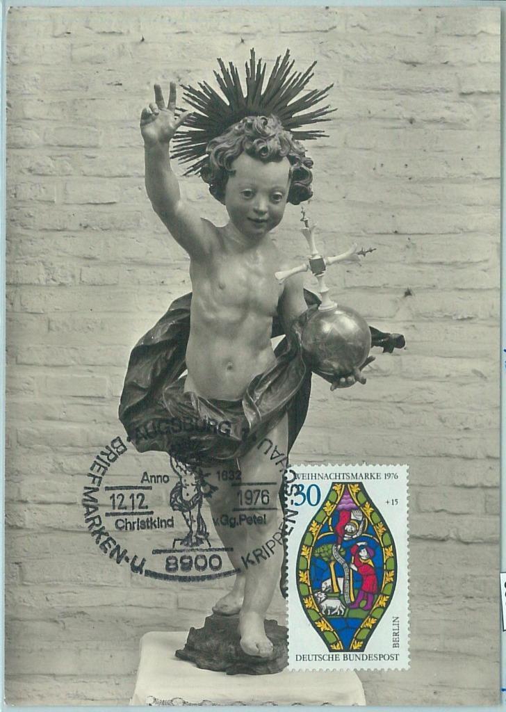 68668 - GERMANY - Postal History - MAXIMUM CARD 1976 - RELIGION ...