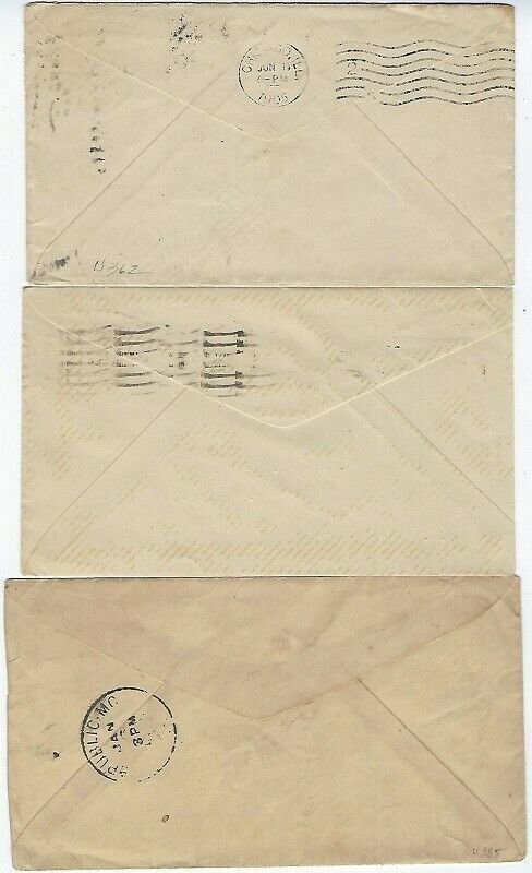 18 Assorted Stamped Envelopes Late 1800s Early 1900s - Q119 | United ...